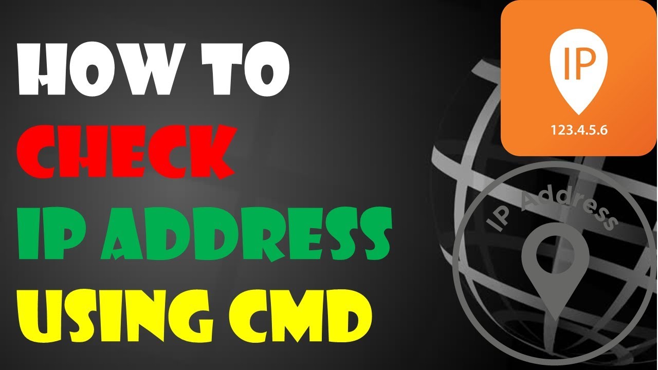 how to check IP address using cmd - YouTube