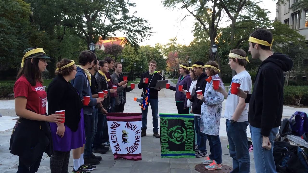 Pouring One Out For the Homies UChicago HvZ Fall 2014 - YouTube