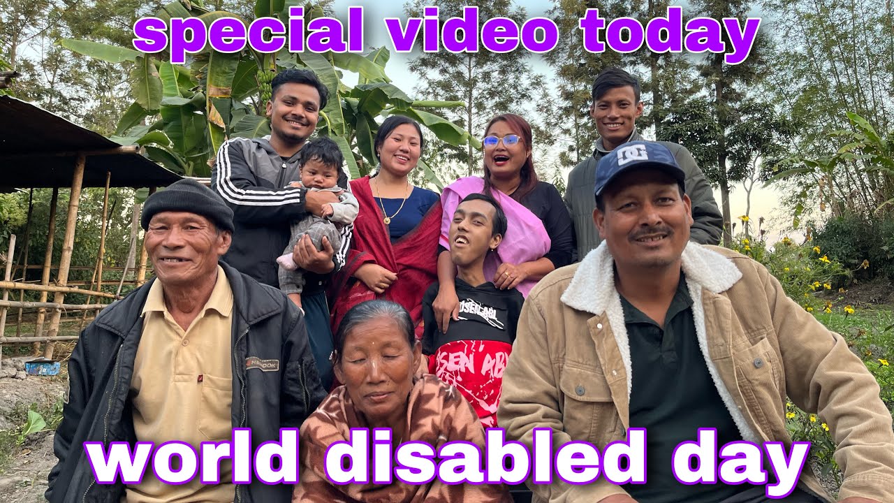 This video is special for me and international day of person with ...