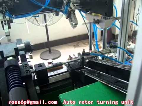 Auto rotor turning unit - YouTube