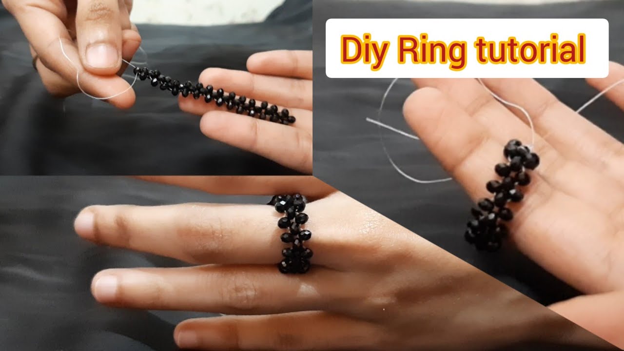 Diy with me|| finger ring tutorial || handmade jewellery. - YouTube