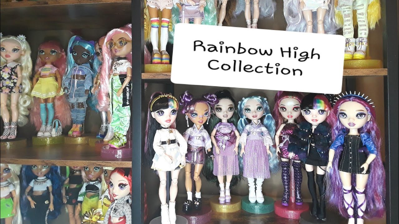 Rainbow High Doll Collection 💖💕 - YouTube