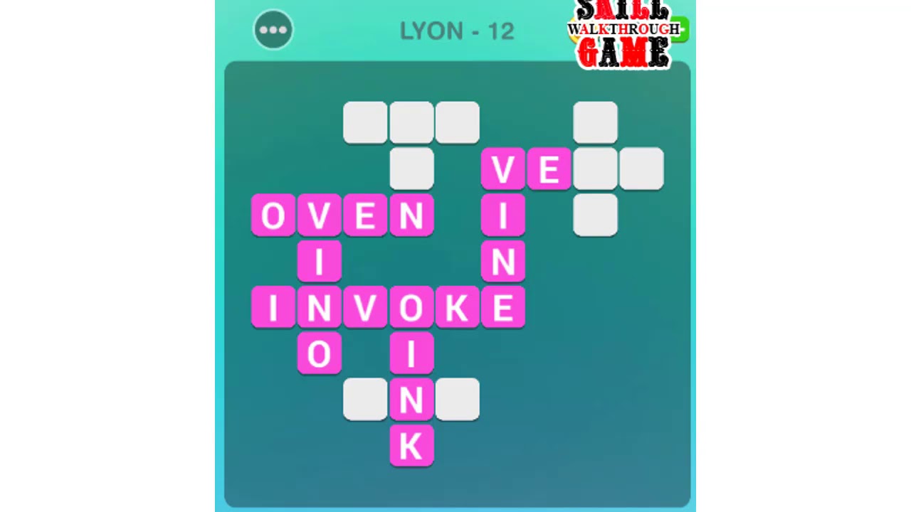 Word Adventure - Lyon - All Level - Walkthrough - YouTube