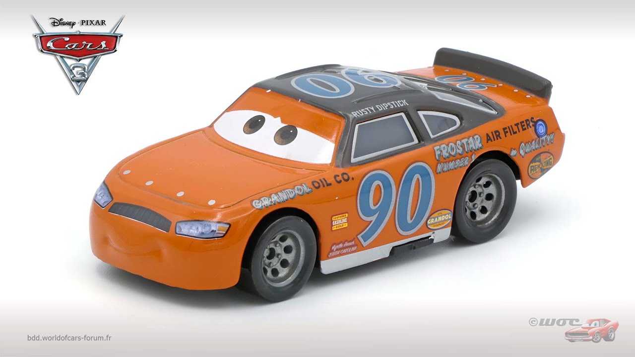 BDD World of Cars - Ponchy Wipeout (Thomasville Racing Legends) - YouTube