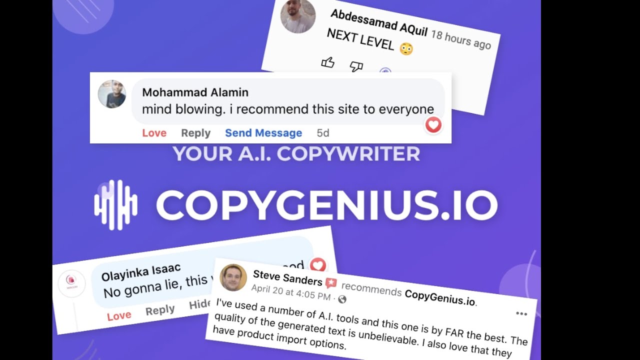 Ultimate Copywriting Secret: AI Tools like CopyGenius are Revolutionizing Content Creation ...