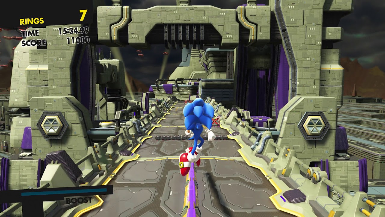 Sonic Forces (PS4): Animation Glitch - YouTube