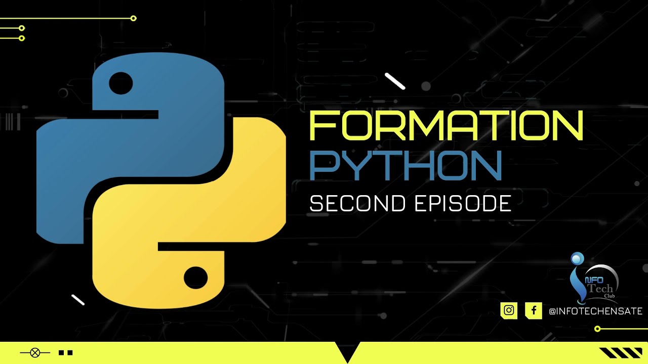 Formation Python | 02 Second Episode - YouTube