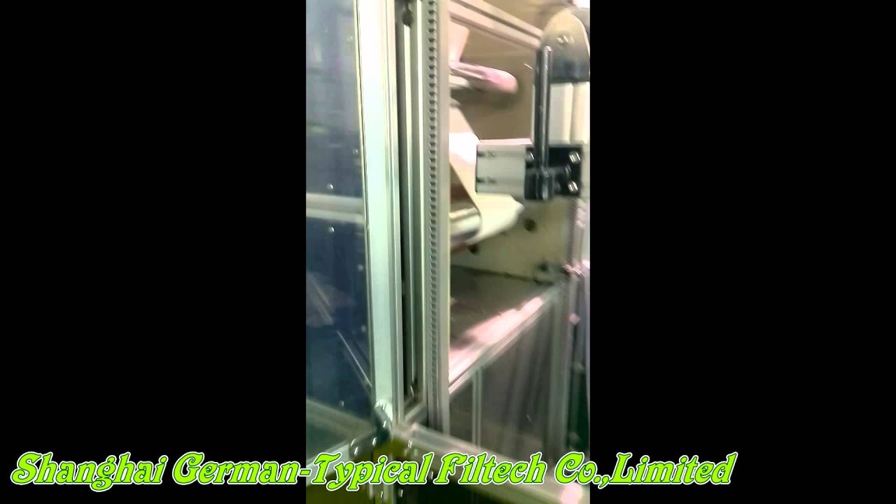 Automatic Filter Bag Sewing Production Line - 3rd Generation - YouTube