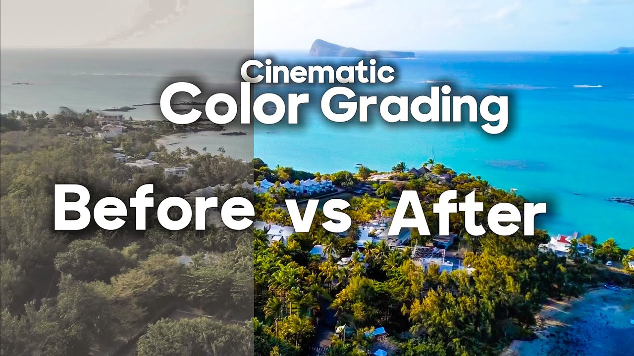 Color grading before after | from Raw to Colorgraded Cinematic ...