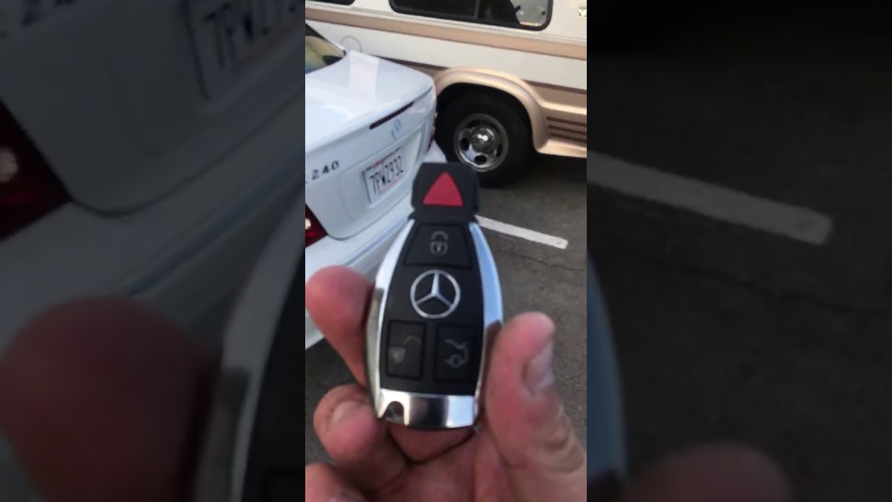 2002 Mercedes Benz C240 Car Key Replacement Las Vegas - King Key ...
