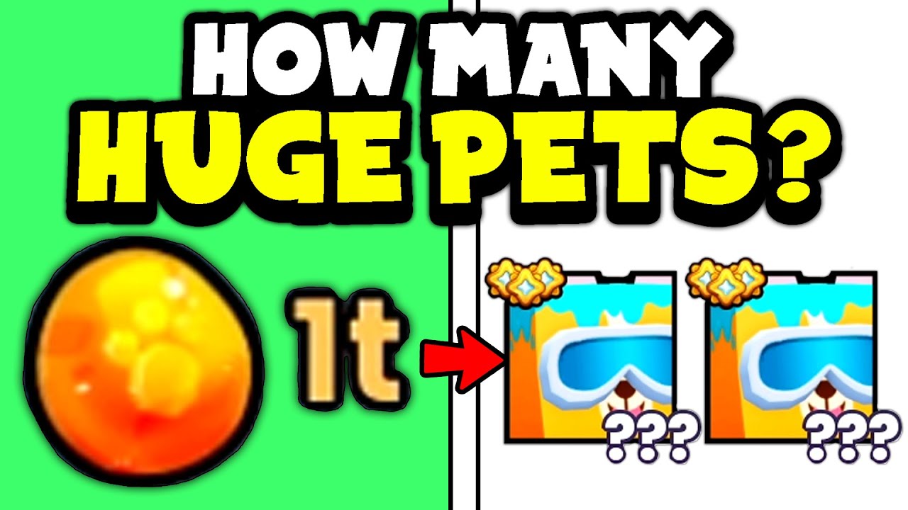 How many HUGE PETS with MAX COINS in Slime Factory Event! Pet Sim 99 ...