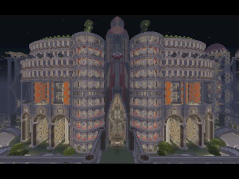 Minecraft Xbox One Roman Palace Mega build - YouTube