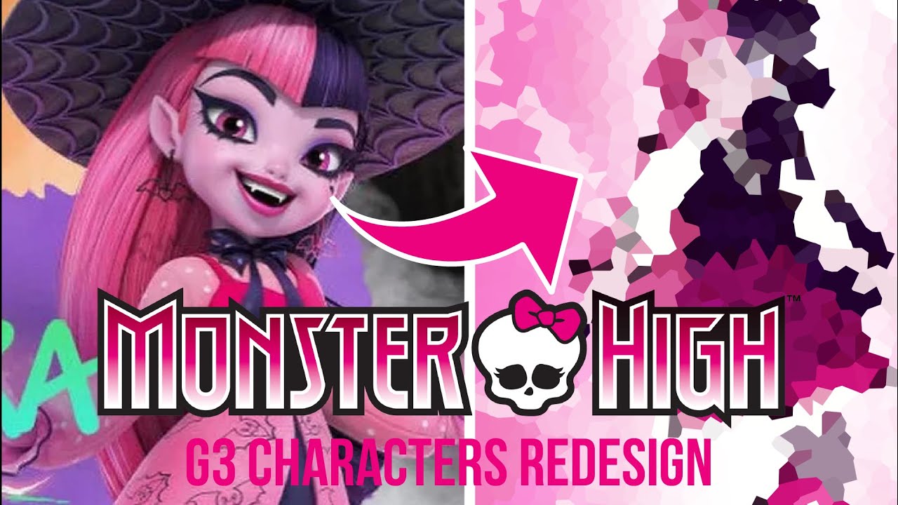 Redesigning Monster High G3 Designs because Im in shambles (Monster ...
