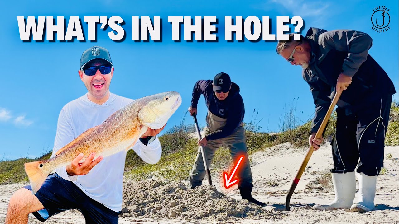 FISHERMEN BURY FISH UNDERGROUND 🦈 - YouTube