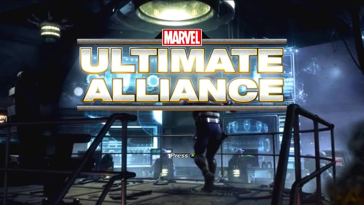 Marvel Ultimate Alliance - 2016 Title Screen (PS4, Xbox One, PC) - YouTube