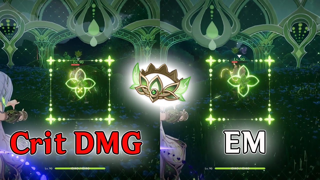 Crit Damage Circlet vs EM Circlet - Which One is Better? - Nahida ...