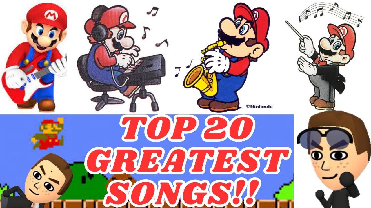 Top 20 Greatest Mario Songs Of All Time!!! - YouTube