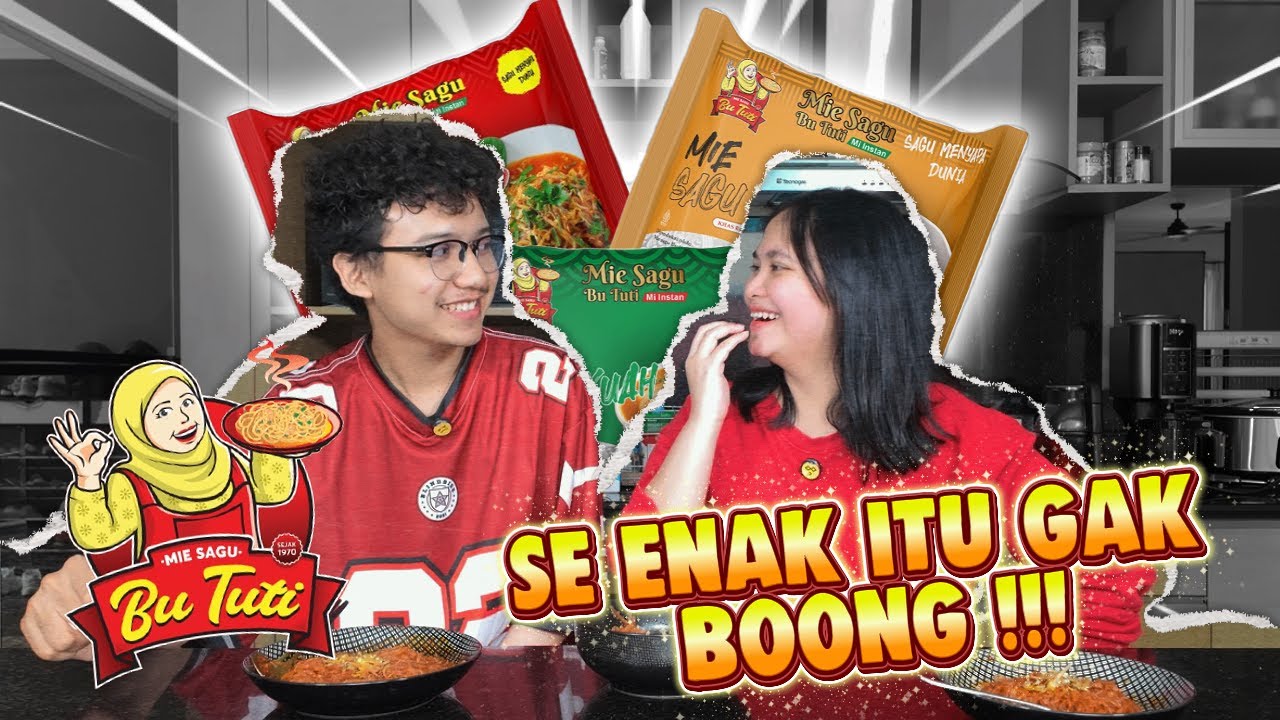 COBAIN MAKANAN VIRAL TIKTOK RACUN FUJI!! MIE SAGU BU TUTI KHAS RIAU ...