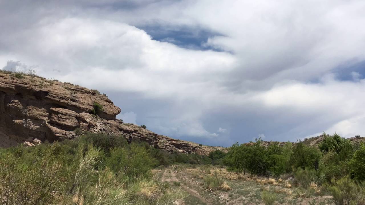Cloudlapse at the Ladder Ranch in Caballo, New Mexico - YouTube