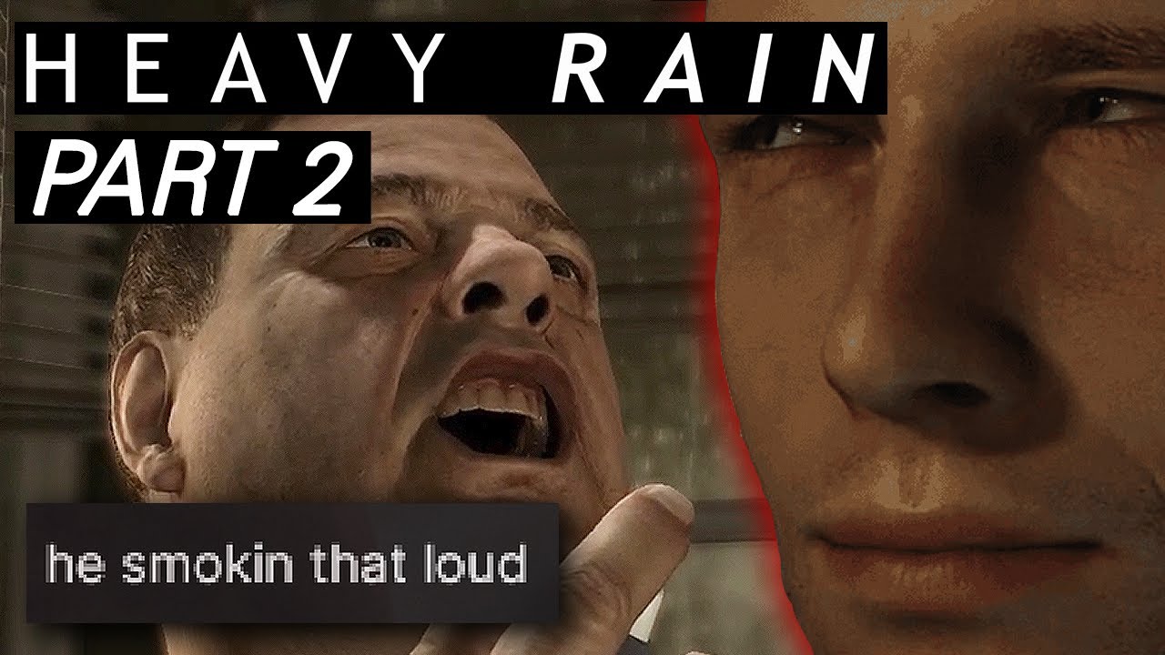 He Does WHAT To His Finger??? - Heavy Rain PART 2 - YouTube