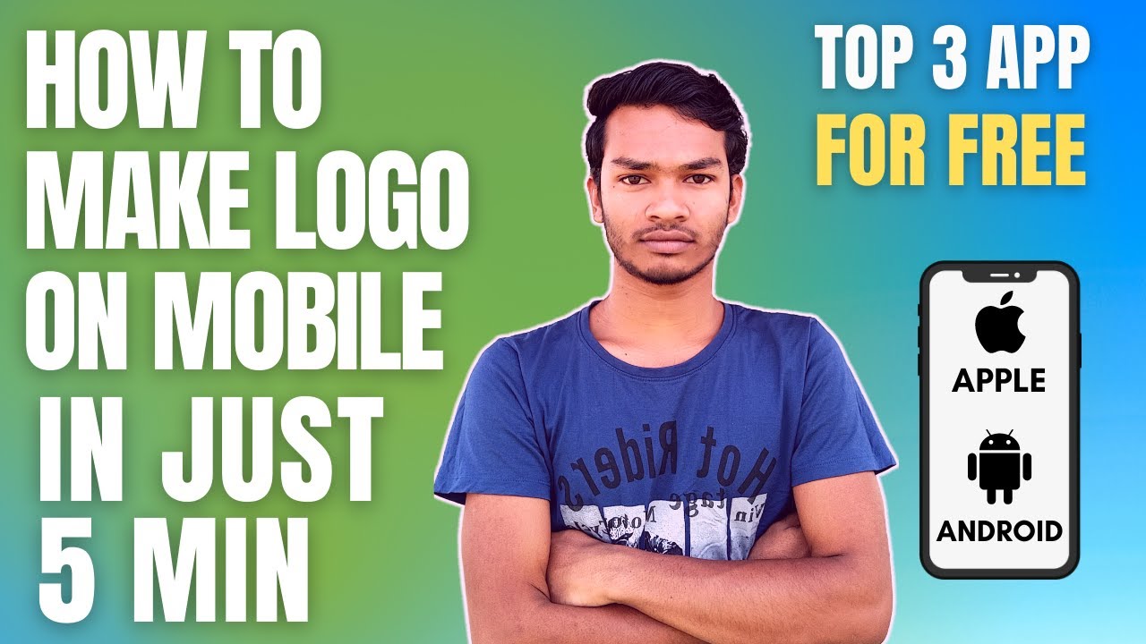 How To Make a Profesonal Logo On Mobile for Free/ Complete Tutorial in ...