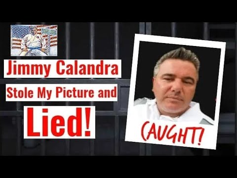 Jimmy Calandra Stole My Picture and LIED! - YouTube