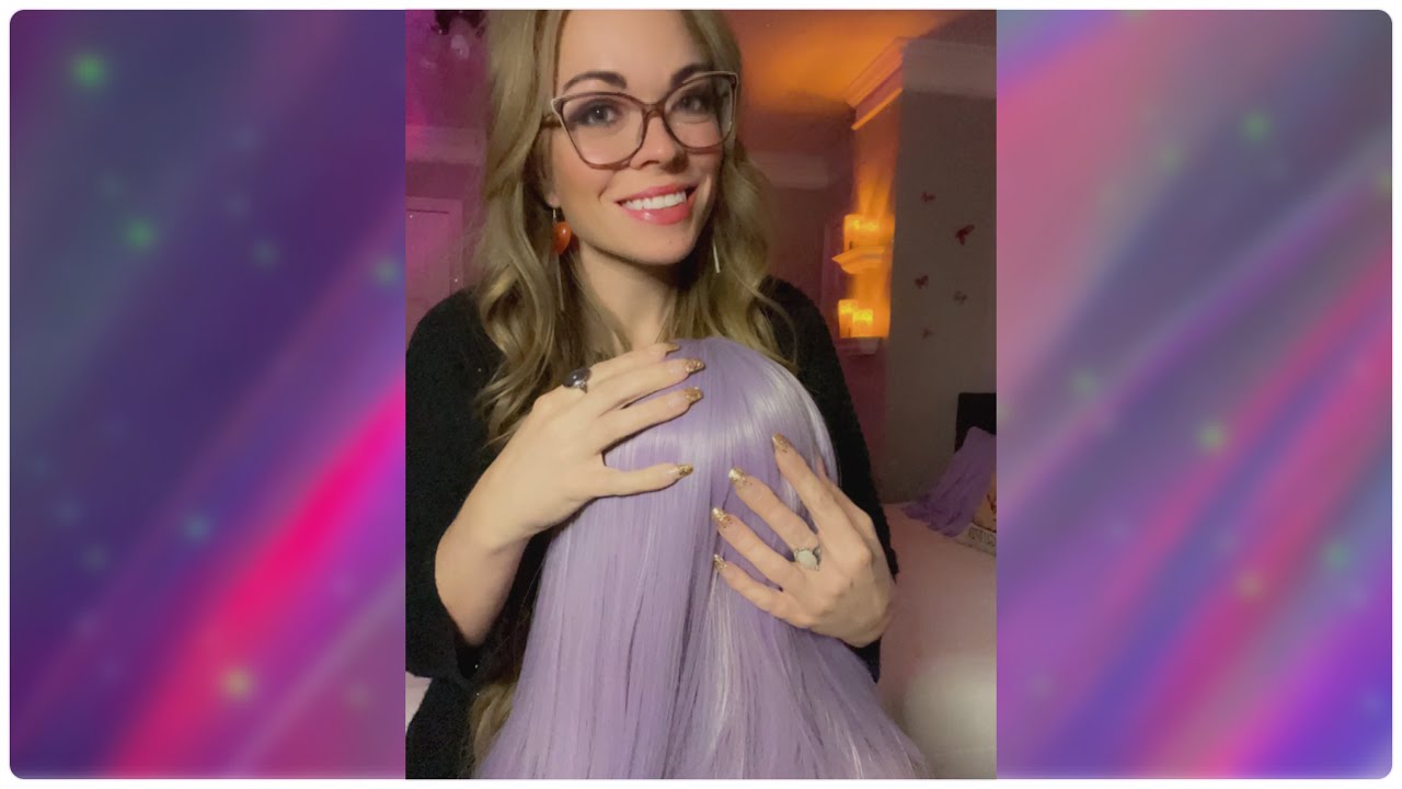 Hair Play ASMR | Hair Brushing and Head Massages | Back Scratching and ...