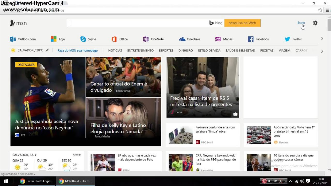 Como entrar no MSN - YouTube