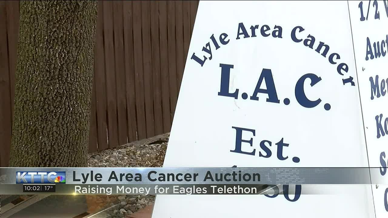 Lyle area cancer auction - YouTube