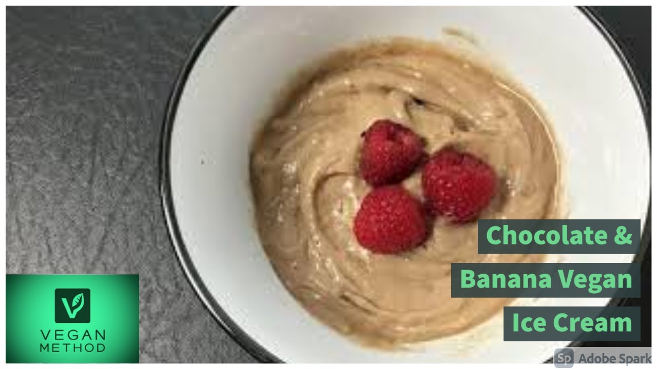How To Make Banana & Chocolate Nice Cream - Healthy Ice Cream - YouTube