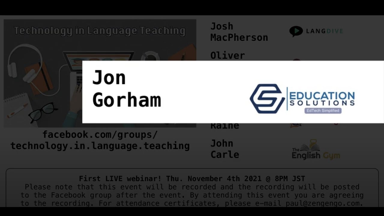 Jon Gorham: Padlet and Google Jamboard - YouTube