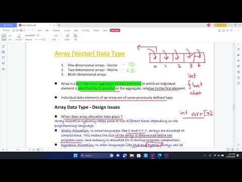 PLC Data Types - Arrays (Vectors) | part 1 - YouTube