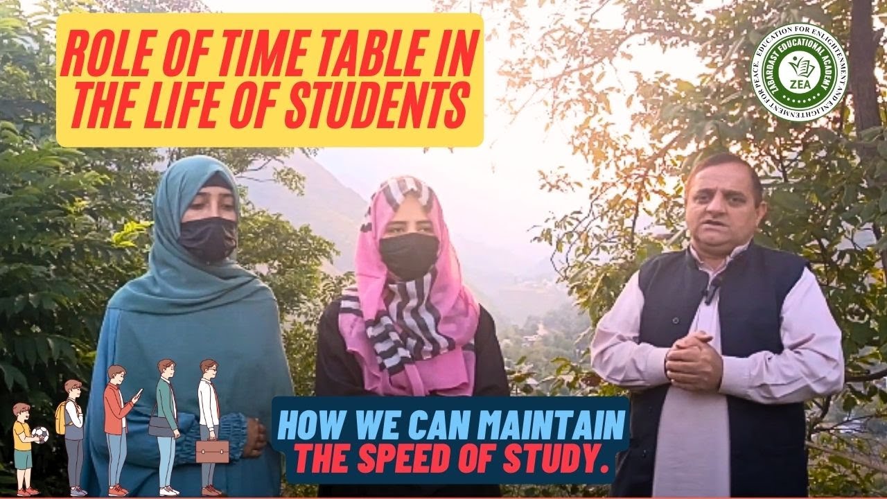 Role of time table in the life of students | How we can maintain the ...