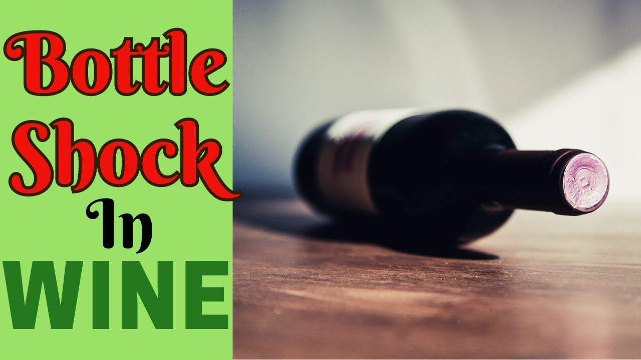 Bottle Shock in Wine! The cause and easy remedy explained - YouTube