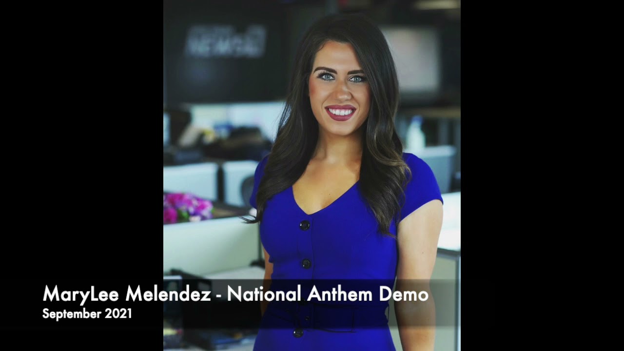 MaryLee Melendez | National Anthem Demo - YouTube