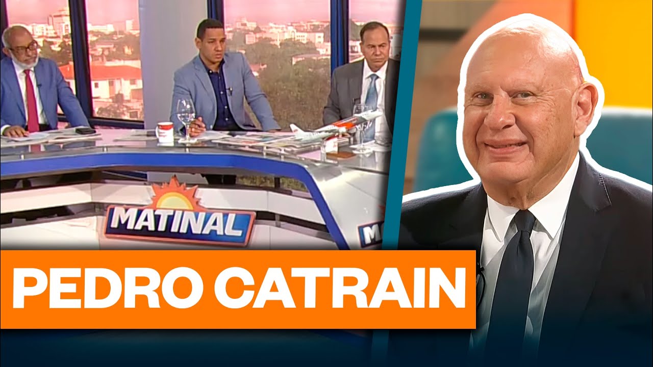 Pedro Catrain, Senador de la província Samaná | Matinal - YouTube