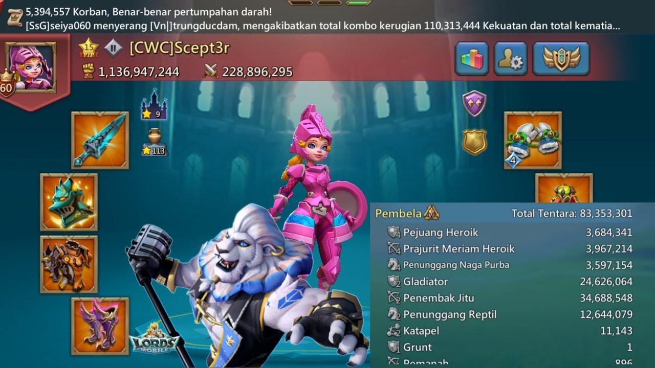 Event Relokator - Nemu Trap 83m++ gear Full Mythic Masa iya di anggurin 😅😅😅 #lordsmobile #f2p # ...