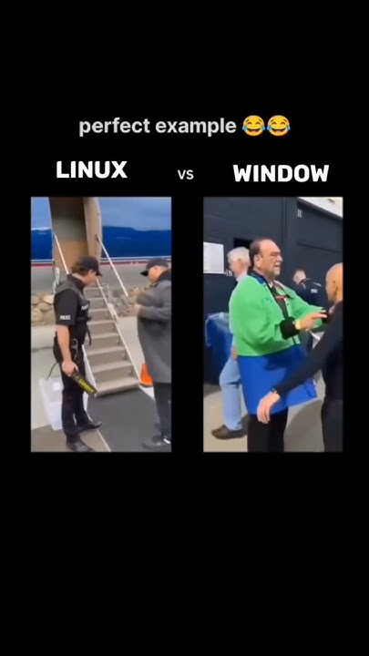 Linux vs Windows.. #coding #programming #webdevelopment #cybersecurity #skills #shorts #video # ...