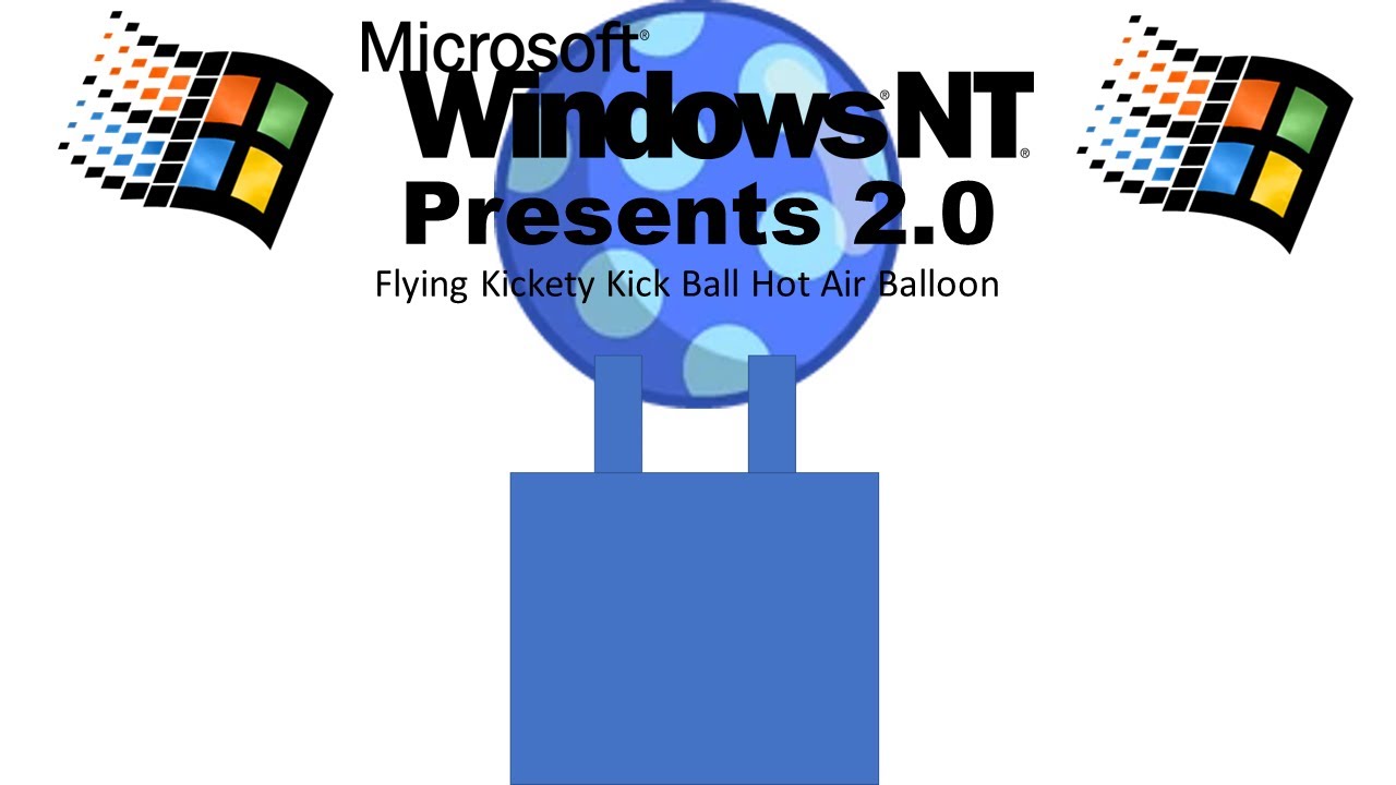 Flying Kickety Kick Ball Hot Air Balloon - YouTube