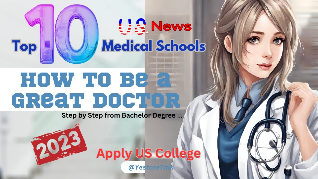 Become a great doctor, Top 10 Medical Schools Rankings by US News. How ...