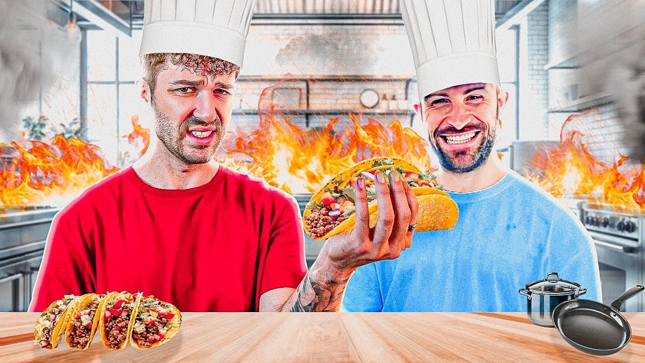 2 PERIGOS NA COZINHA A TENTAR FAZER TACOS - YouTube