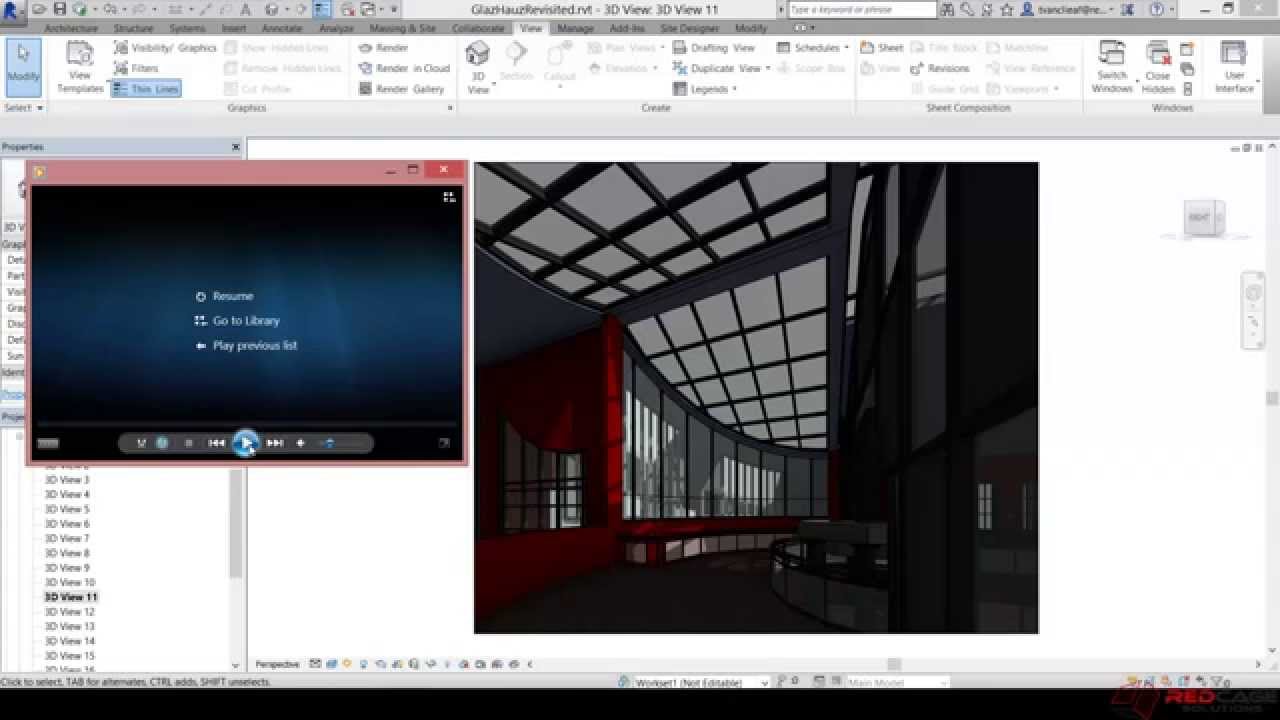 Sun Studies in Revit 2015 - YouTube