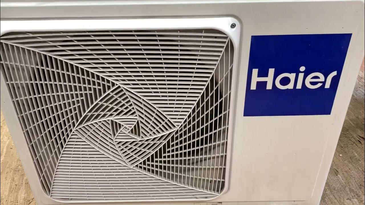 2 Ton Haier AC startup (Mitsubishi Electric compressor) - YouTube