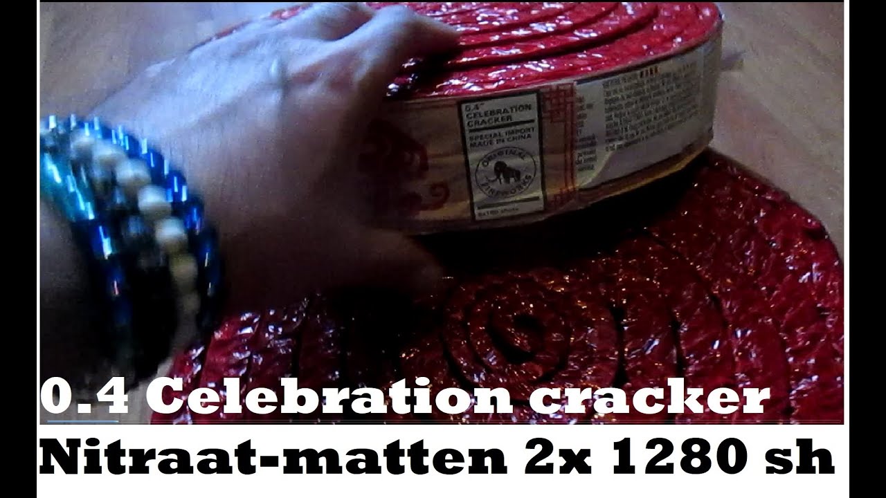 NITRAAT MATTEN: 2x 0.4 Celebration Crackers/ BELGIË....''Original ...