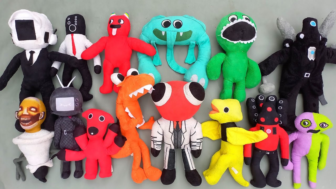 RAINBOW FRIENDS 2,GARTEN OF BANBAN 5,SKIBIDI TOILET,TV WOMAN,JESTER ...