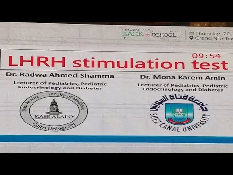 LRRH stimulation test Dr Radwa Ahmed Shamma, Dr Mona Karem Amin EPIC ...
