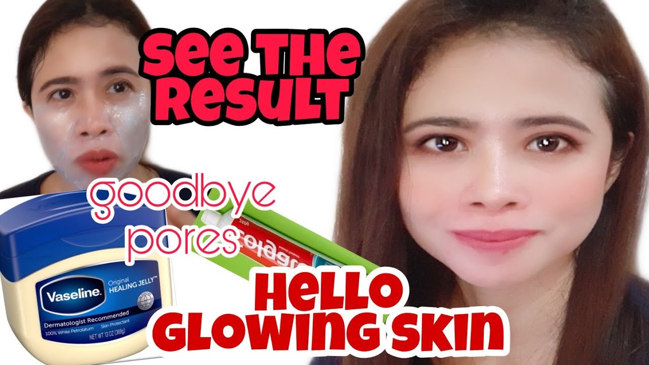 I APPLIED VASELINE AND COLGATE ON MY FACE | MUCH BETTER? | JEAN FAB ...