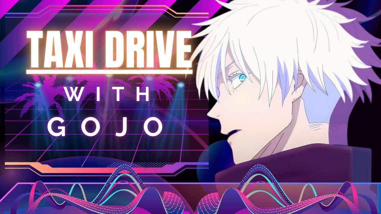 Taxi Drive with Gojo | Jujutsu Kaisen | Japanese | ASMR | Ambience ...