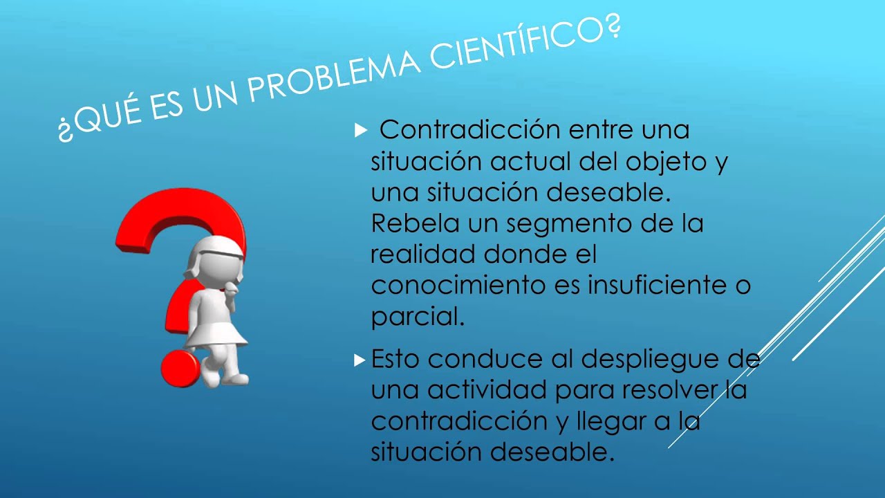 PROBLEMA CIENTÍFICO UFM - YouTube