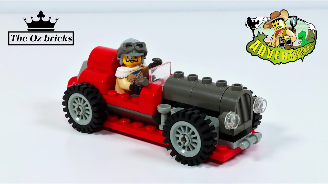 LEGO Adventurers Dino Island 5920 Island Racer - Speed Build Review ...